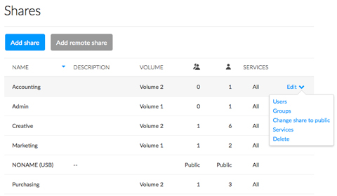 Seagate NAS OS 4 User Manual - Device Manager
