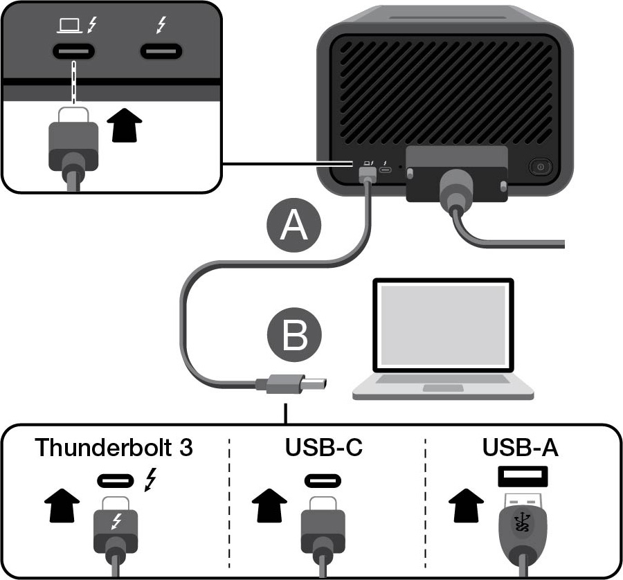 Lyve Mobile Array User Manual - Direct-Attached Storage (DAS) Connections Lyve Mobile Array User Manual - Direct-Attached Storage (DAS) Connections