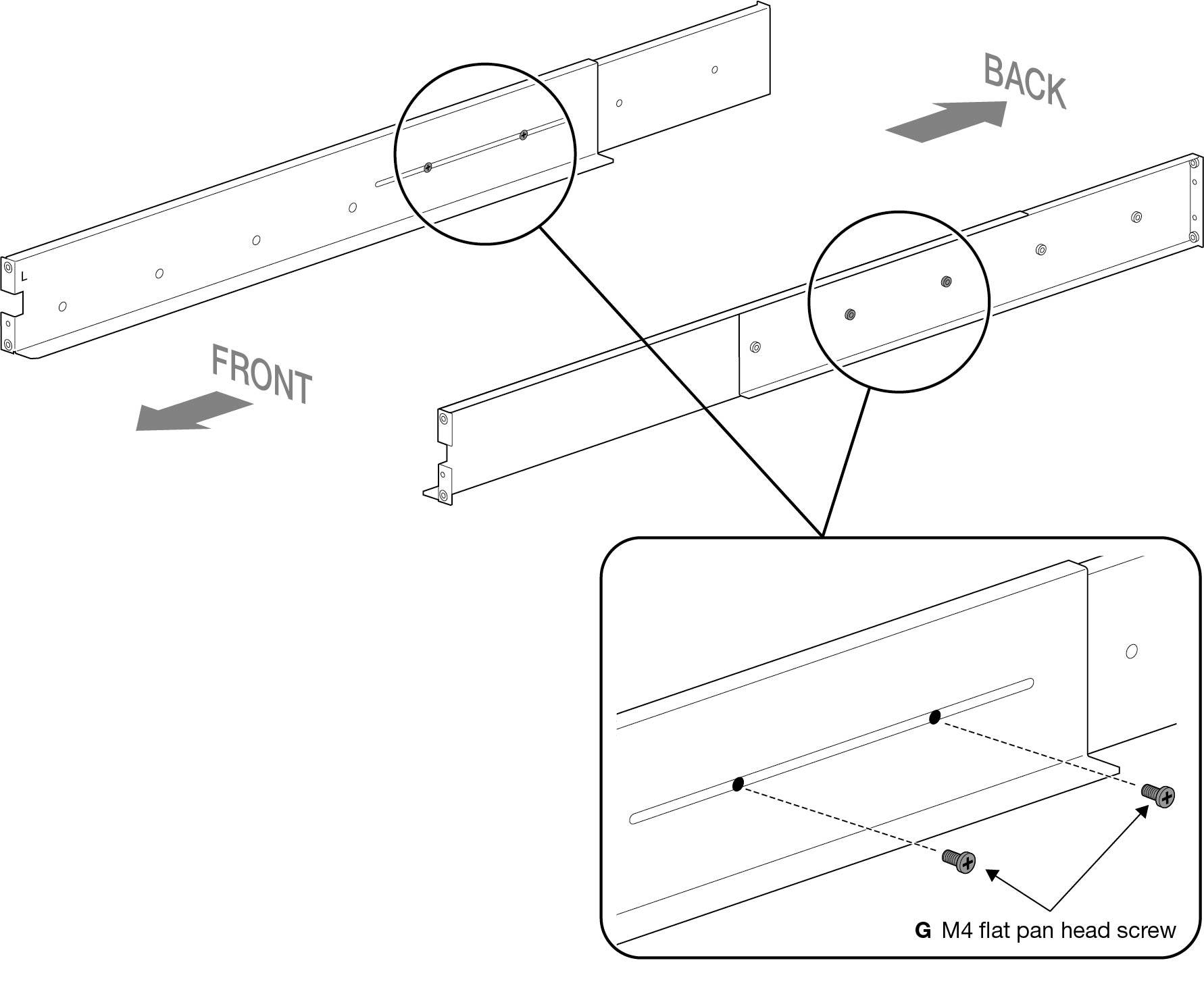 Lyve Mobile Rackmount Receiver User Manual - Rack Assembly