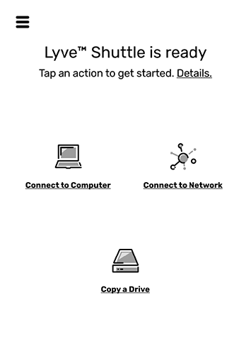Seagate Lyve Drive Shuttle User Manual - Getting Started