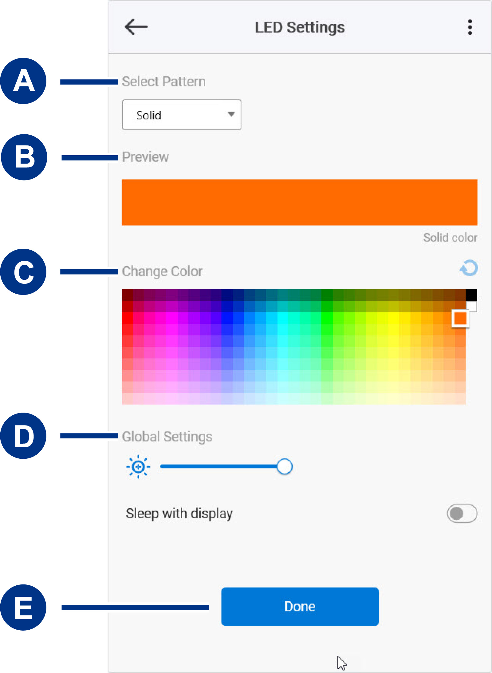 Toolkit Manual de usuario - Gestión del indicador LED de estado y de RGB