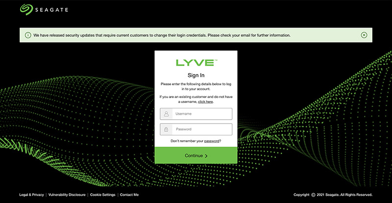 Lyve Transition to Username-Based Authentication FAQ and Process ...