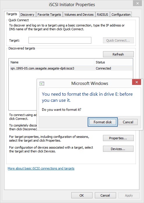 NAS OS 4.x - How to Setup and Connect to an iSCSI Target on Windows ...